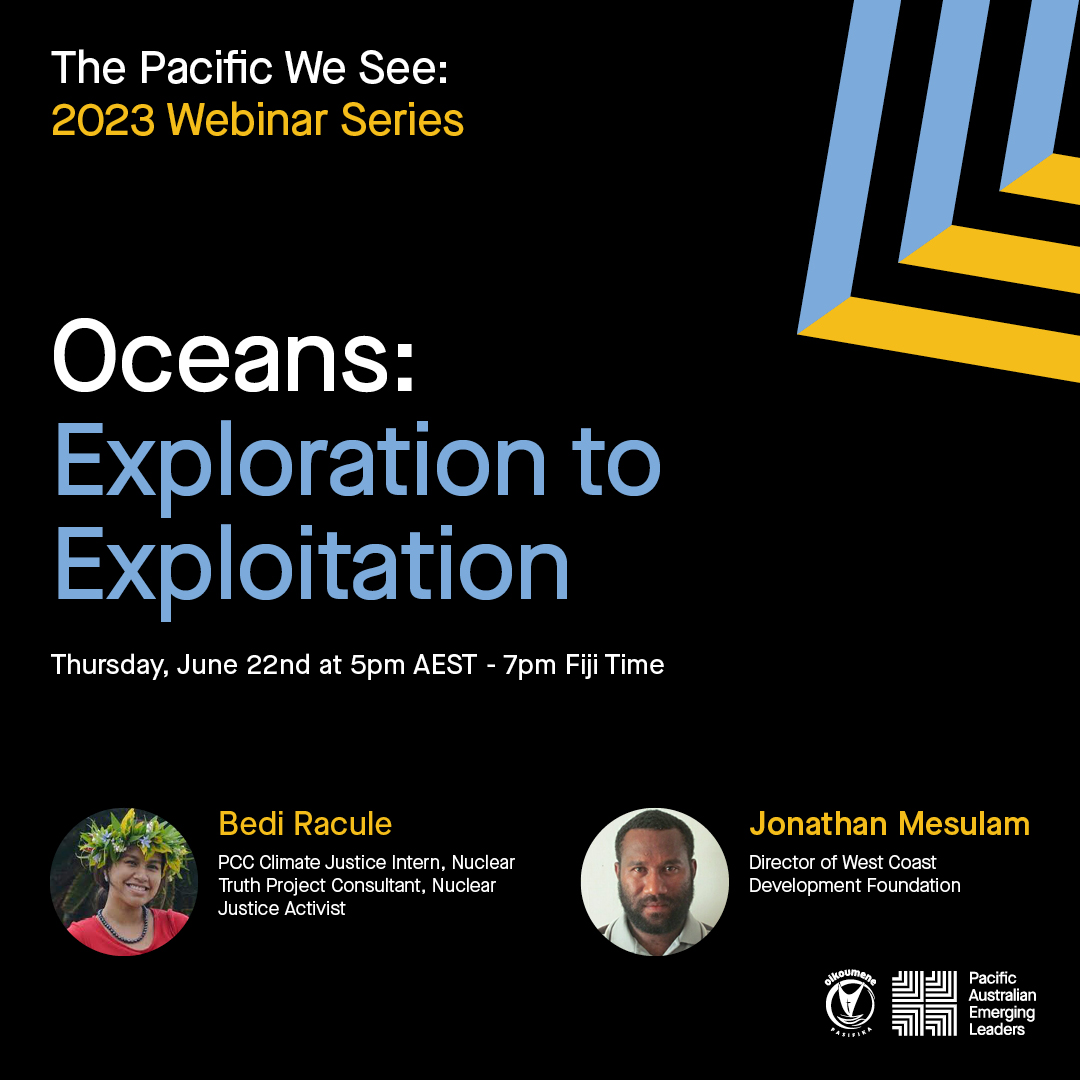Pacific Youth Convene to Speak about Ocean Exploration & Exploitation ...